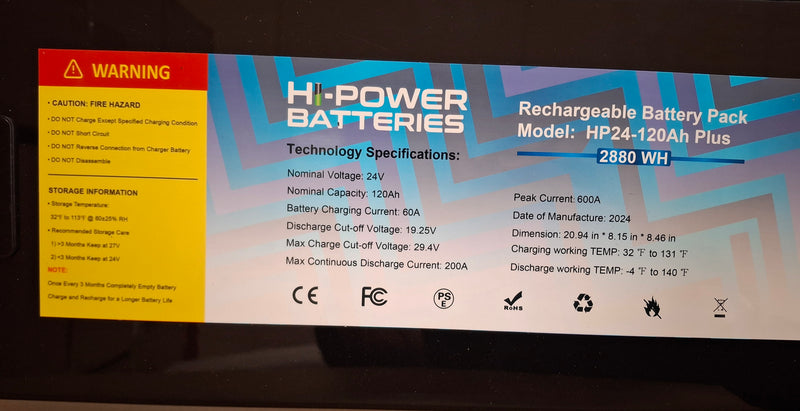 HI POWER BATTERIES