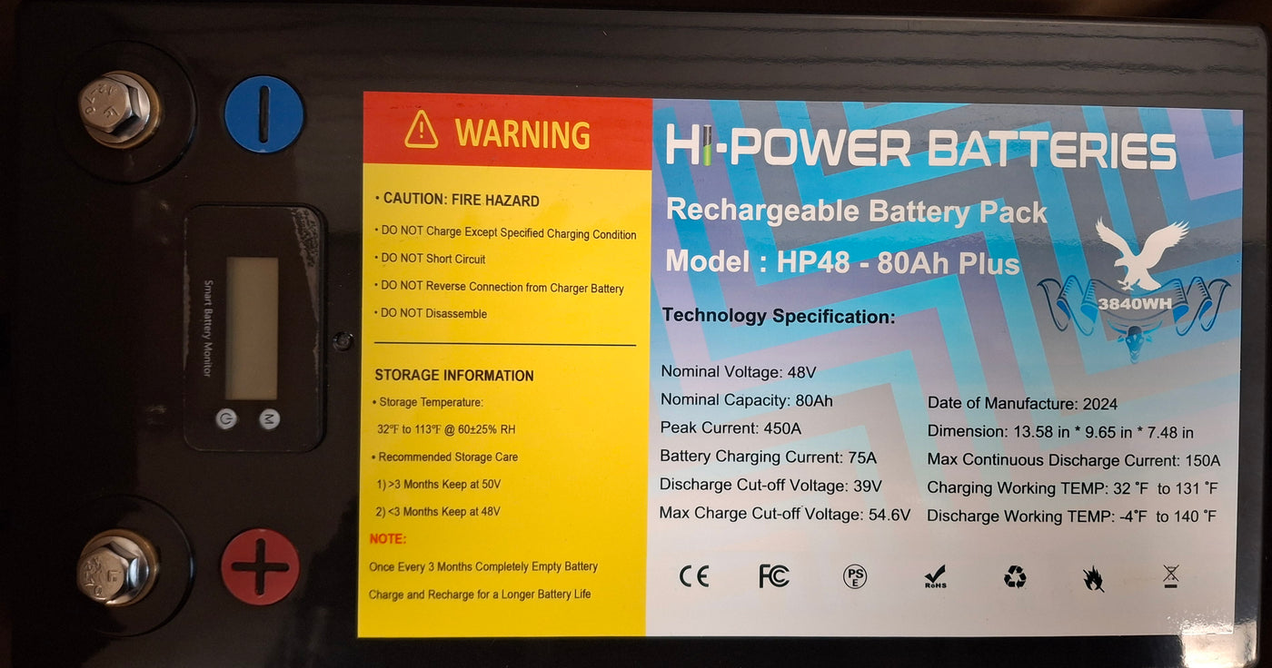 HI POWER BATTERIES